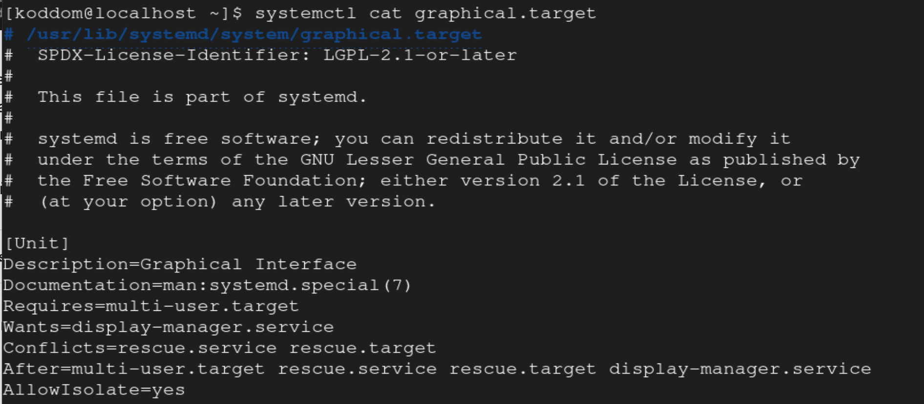Запустить графический интерфейс на Linux Almalinux (CentOS) — koddom